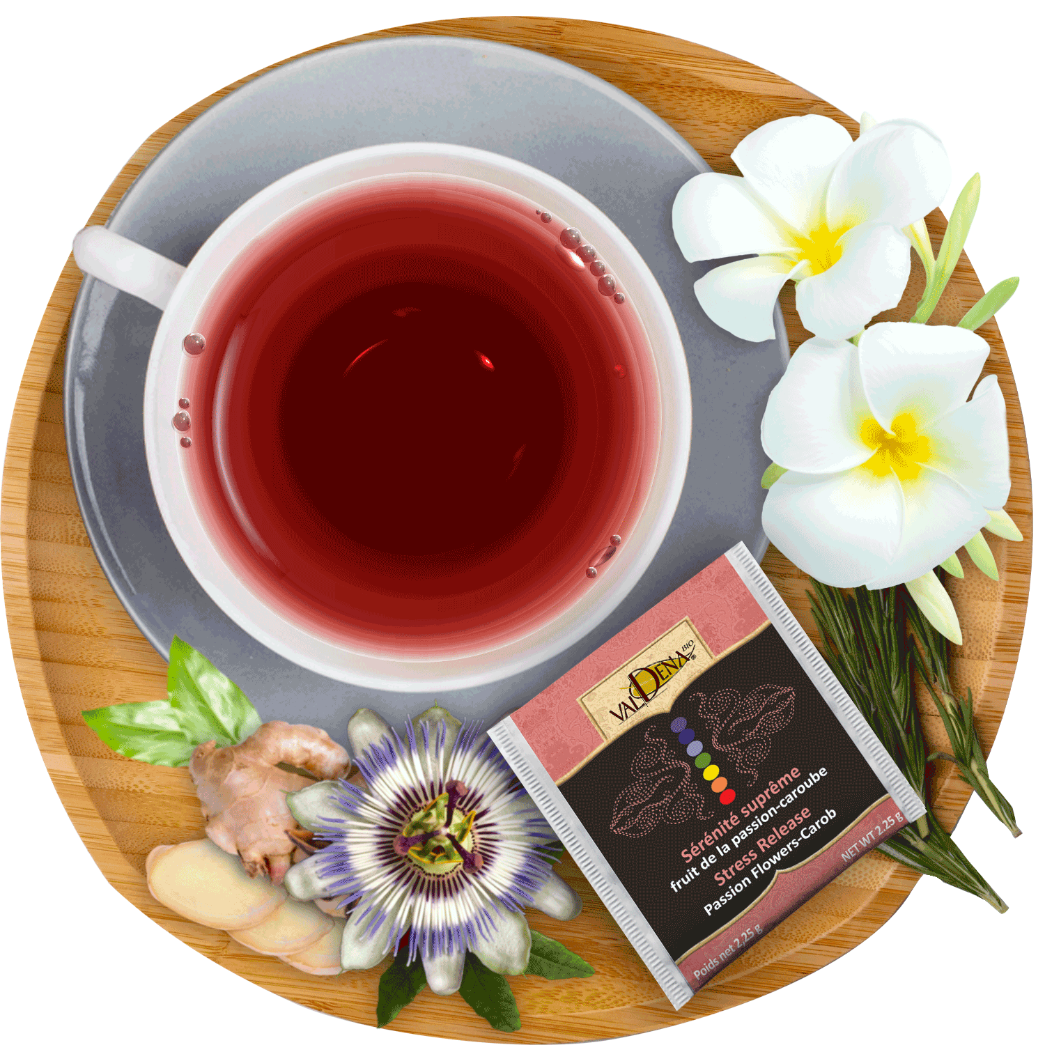 Natural herbal tea for anxiety and depression, based on Passion Flowers ...