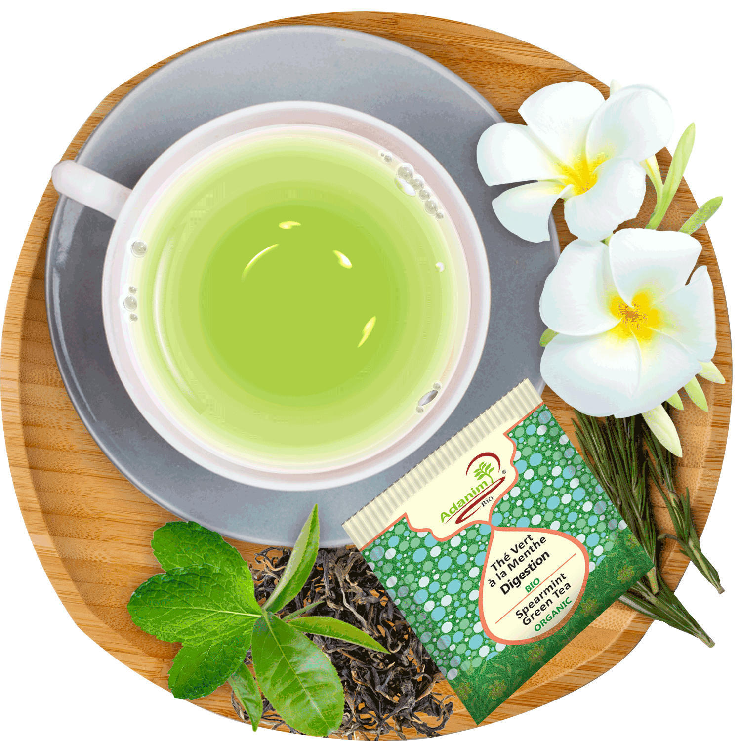 Spearmint Green Tea - Liber-Tea